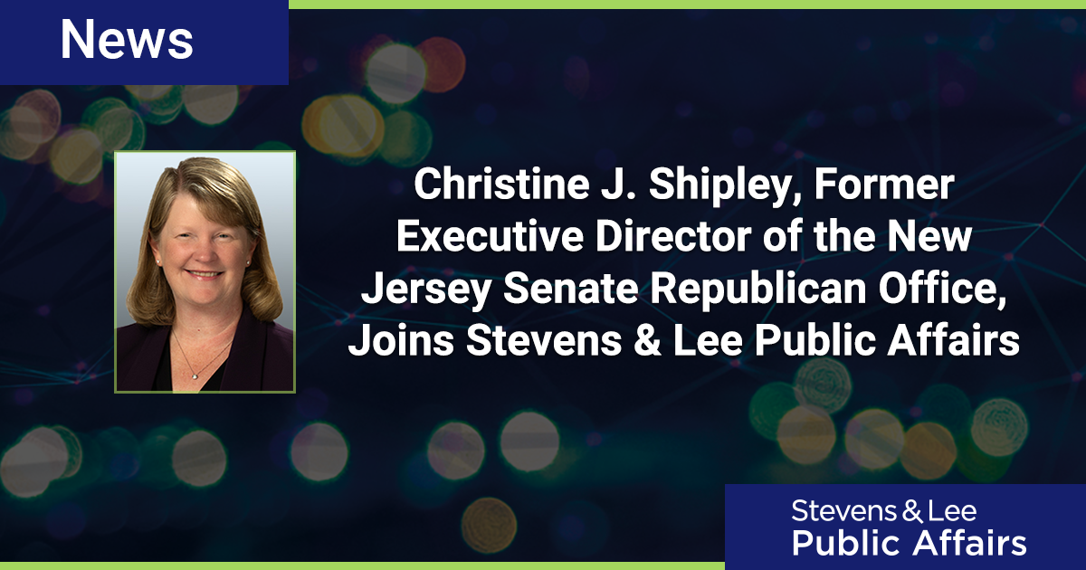 Christine J. Shipley, Former Executive Director of the New Jersey ...